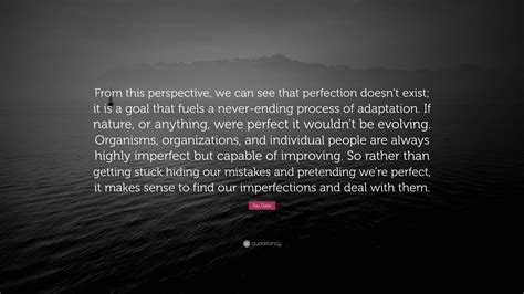 Ray Dalio Quote “from This Perspective We Can See That Perfection