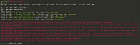 aot build failing team can you please check this · issue 17