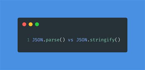 What Is Difference Between Jsonstriny And Jsonparse By Pandhu Wibowo Javascript In