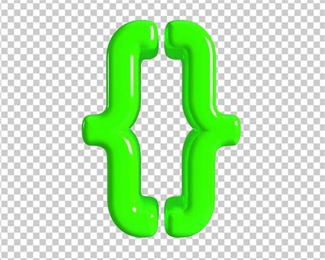 Código Icono Verde Muestra 3d Render Archivo Psd Premium