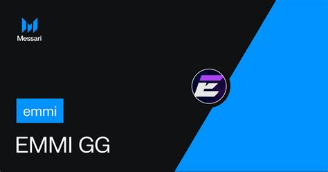 Emmi Gg Price Emmi To Usd Research News And Fundraising Messari