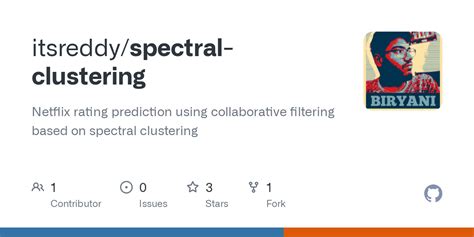 Github Itsreddy Spectral Clustering Netflix Rating Prediction Using