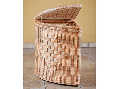 Корзина для белья плетеная из лозы Кутовая купить Львов Киев