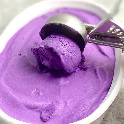 3 Ingredient Ube Ice Cream No Churn