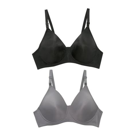 Loving Moments By Leading Lady Full Coverage Tshirt Nursing Bra 2 Pack