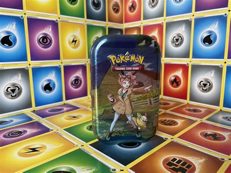 Pokemon Tcg Sword And Shield Crown Zenith Mini Tin Sonia And Yamper