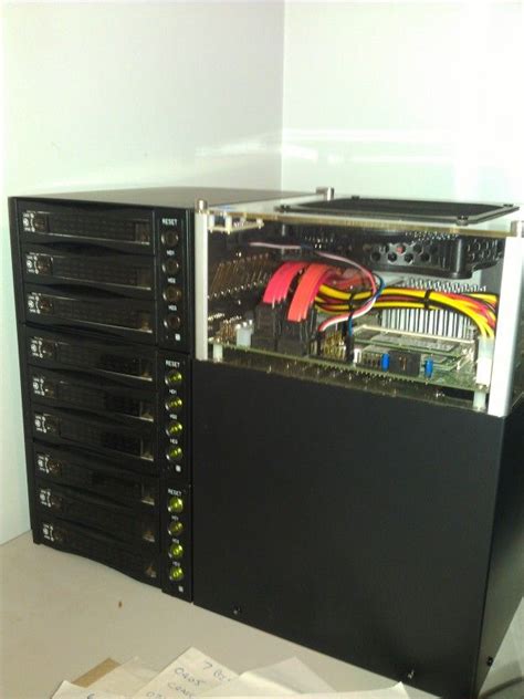 My Diy 9 Bay Micro Server Unraid Compulsive Design Unraid