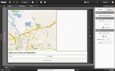 Extending The Google Map Component With Custom JavaScript App