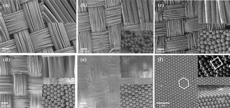 Typical Morphology Images Of The Polyester Fabrics And The Photonic Download Scientific Diagram