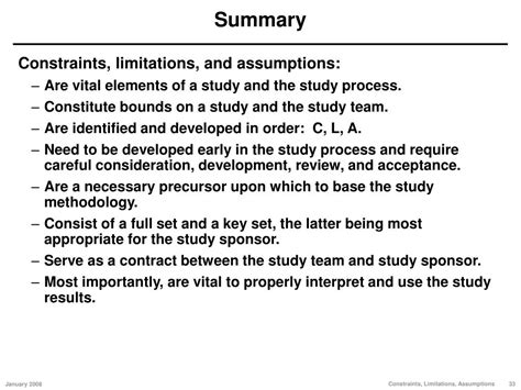 Ppt Constraints Limitations And Assumptions Guide Powerpoint Presentation Id3408655