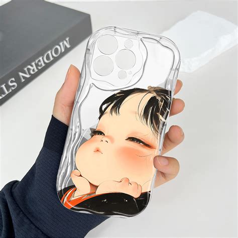 Hotinga For Samsung A16 5g Back Back Cover Cute Lovely Girl Cream