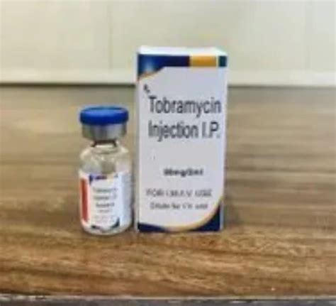 Allopathic Liquid Tobramycin Injection For Clinical Packaging Type Glass Bottle At Best Price