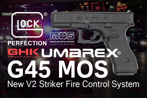 Ghkグロックシリーズの新モデル G45 Gen5 Mos が登場！