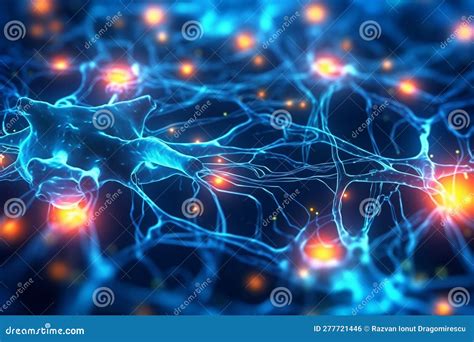 neural network made of neurons with connected bioluminescent elements