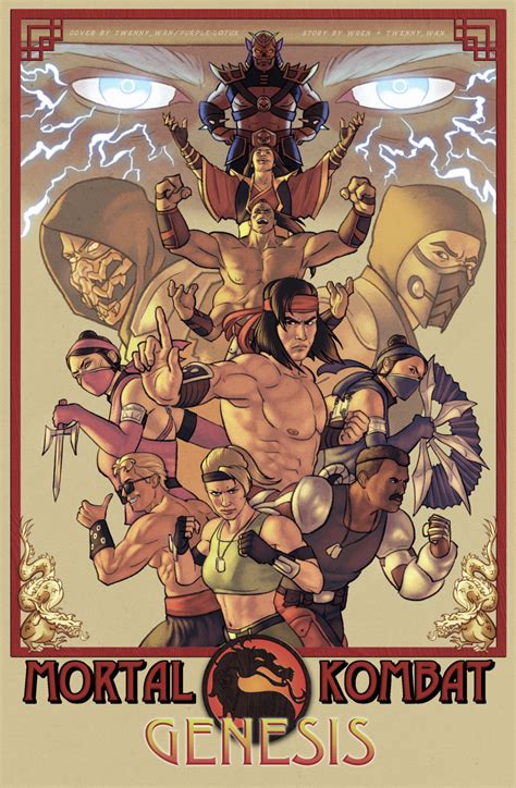 Mortal Kombat Genesis Cover