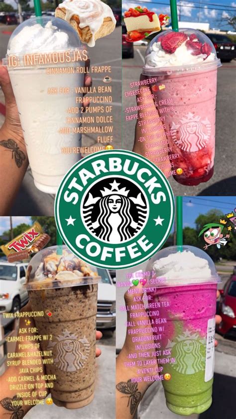 Pin By Amberleigh Mynhier On Starbucks Starbucks Recipes Starbucks