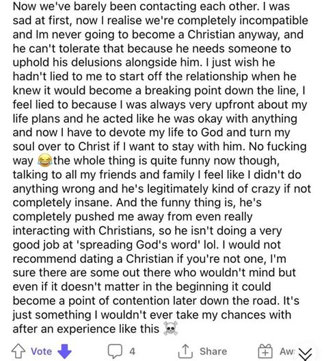 Dont Date An Antitheist Fanatic Theyll Get Mad At You For Rejecting