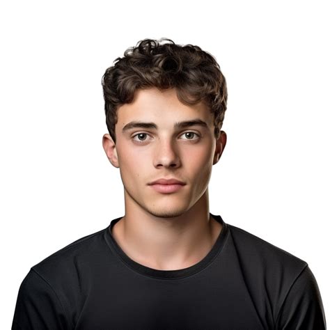Ai Generated Portrait Of A Young Man Clip Art 40216279 Png
