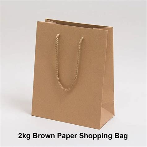 Plain 2kg Brown Paper Shopping Bag At Rs 115piece In Guwahati Id