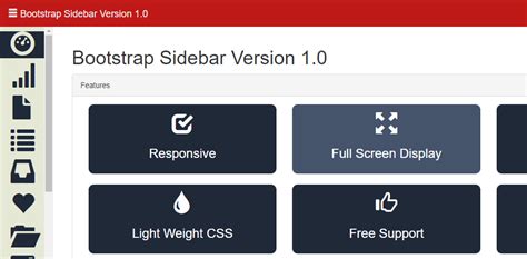 20 bootstrap sidebar component examples