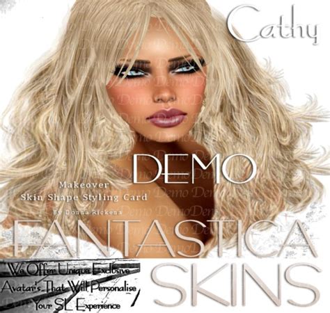 Second Life Marketplace Cathy Reg Skin Shape Demos