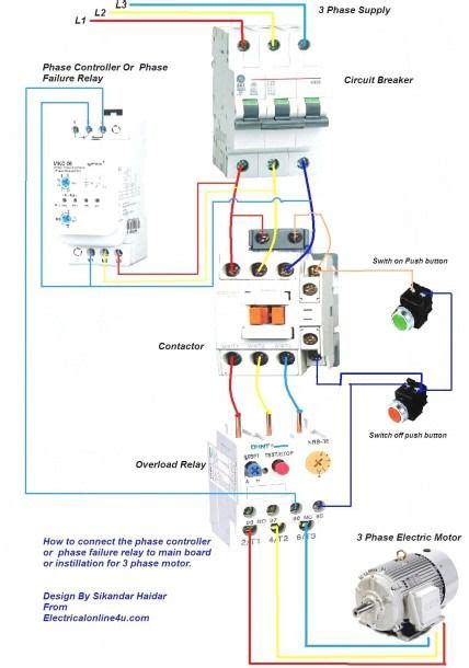3 Phase Contactor Wiring Diagram Pdf