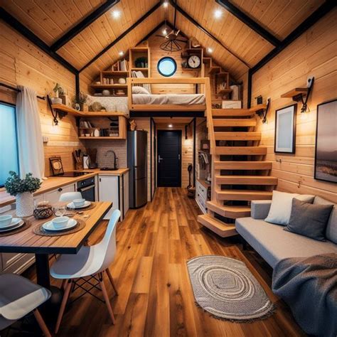 Tiny House Area Modern Tiny House Tiny House Loft Tiny House Living