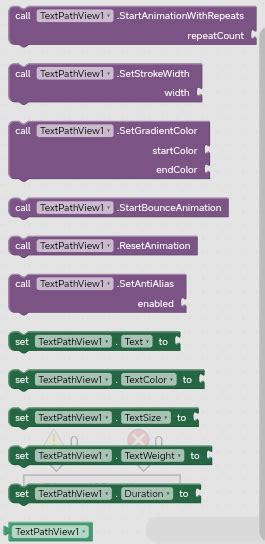 Free Text Path View An Ai2 Extension To Use This Extension As Text Path Animation
