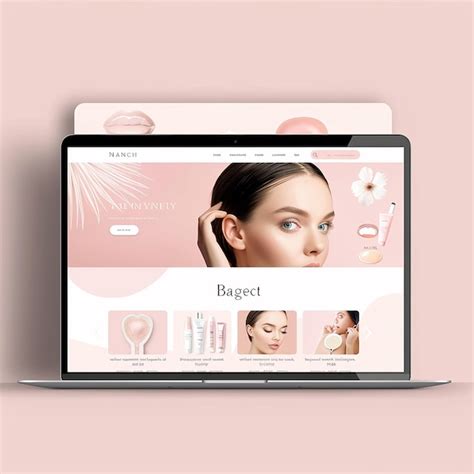 Web Design Ui Ux Landing Page For Skin Aesthetics Clinic Premium Ai