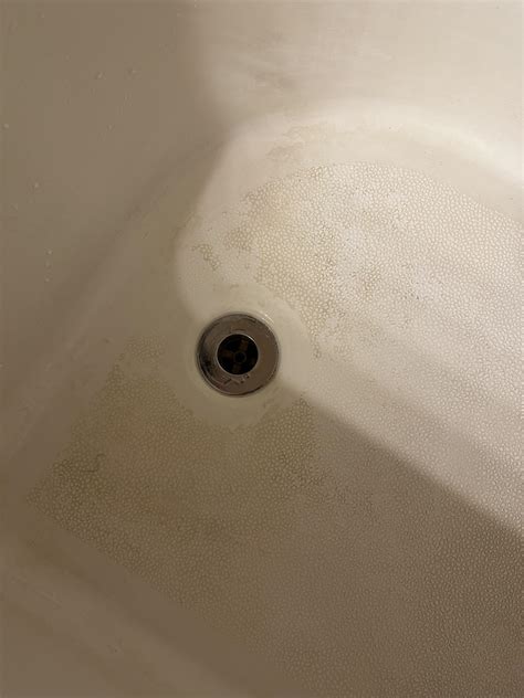 How To Remove These Stains From My Bathtub Rcleaningtips