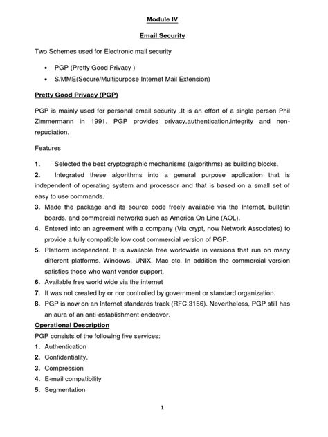 Mod4 Computer Security Pdf Key Cryptography Public Key Cryptography