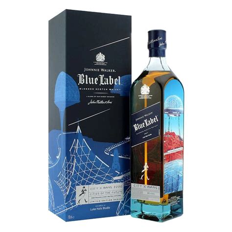 Johnnie Walker Blue Label Cities Of The Future Mars Edition Whisky My