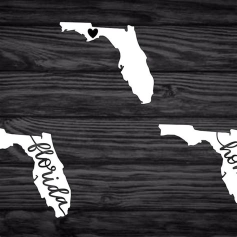 Florida Home Decal Etsy