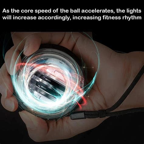 Led Gyroskopisk Powerball Autostart Range Gyro Power Self Start