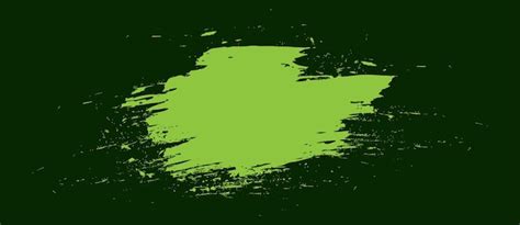 그런 지 텍스처 잉크 얼룩 브러시 스트로크 배경 프리미엄 벡터