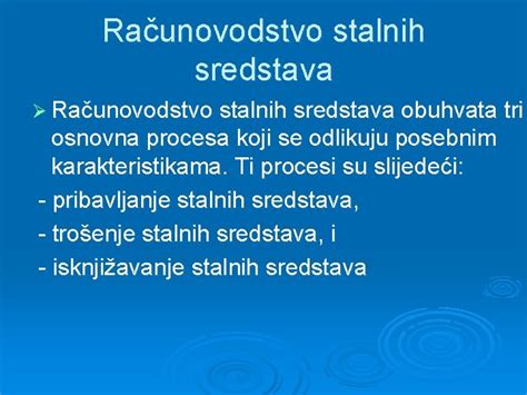 Nastavni Predmet Raunovodstvo Predmetni Profesor Prof Dr Zijo