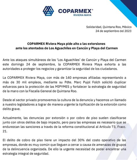 Hartos De “cobro De Piso” Urgen Empresarios Tipificar ExtorsiÓn Como