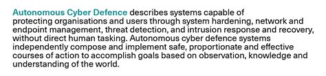 Autonomous Cyber Defence Phase Ii Centre For Emerging Technology And
