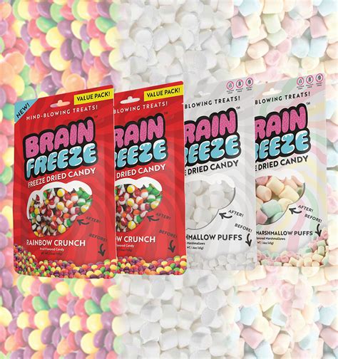 Brain Freeze™ Freeze Dried Candy