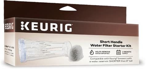 Keurig Short Handle Water Filter Starter Kit Kopi Mania Ph