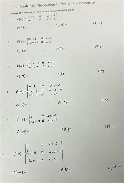 Evaluating Functions Worksheet Answers Task Card Activity