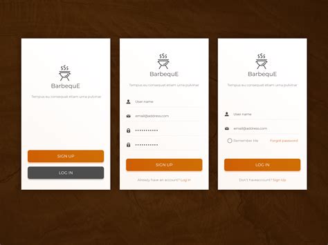 UI Design Daily Authentication