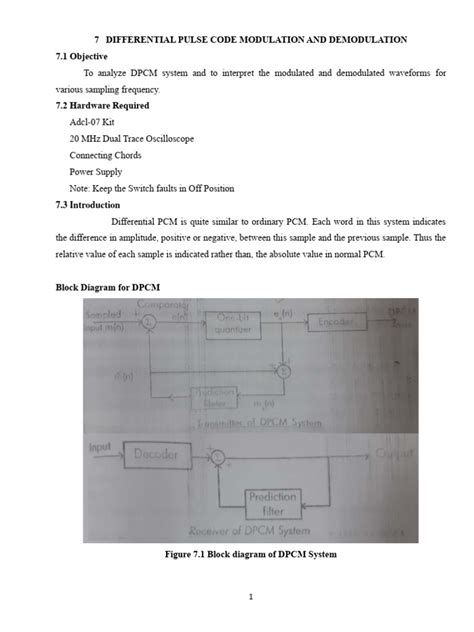 Exp 7 Pdf Modulation Sampling Signal Processing
