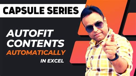 Vivekananda Sinha On Linkedin Autofit Contents Automatically In Excel