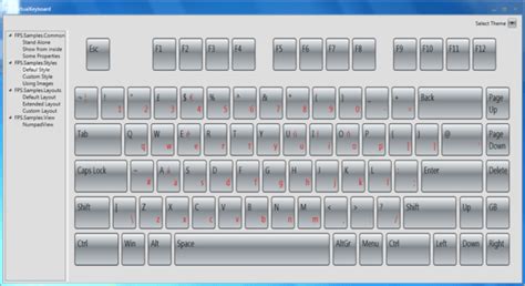 Mindfusionvirtual Keyboard For Wpf