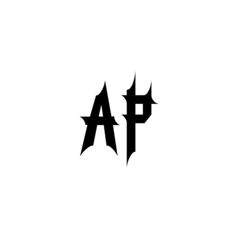 Premium Vector Ap Monogram Logo Design Letter Text Name Symbol