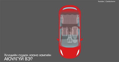 Хүүхдийн суудлыг хаана байршуулах вэ