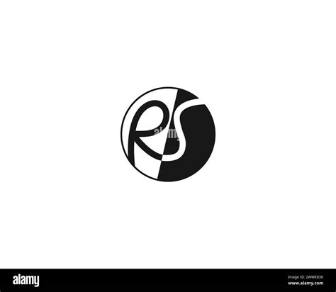 Creative Letter Rs Logo Design Vector Template Stock Vector Image And Art