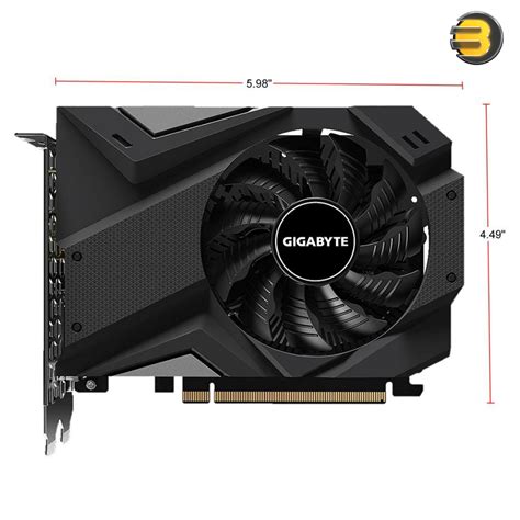 Gigabyte Gtx 1650 4gb Gddr6 Pci Express 3 0 X16 Mini Itx Video Card Gv
