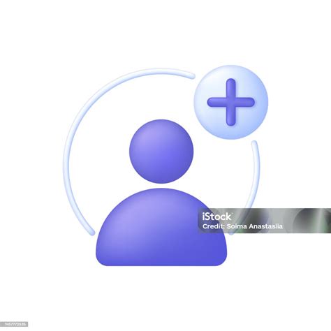 3d 사용자 추가 아이콘 그룹 심볼을 만듭니다 새 프로필 계정 사람 아이콘과 더하기 개념에 대한 스톡 벡터 아트 및 기타 이미지 개념 공동체 금융 Istock